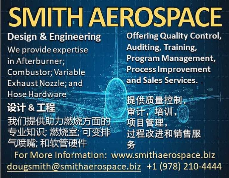Smith Aerospace: Expertise and Problem Solving - Arabian Defence