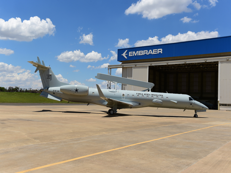 Embraer Delivers the First Modernized E-99 Jet to the Brazilian Air ...