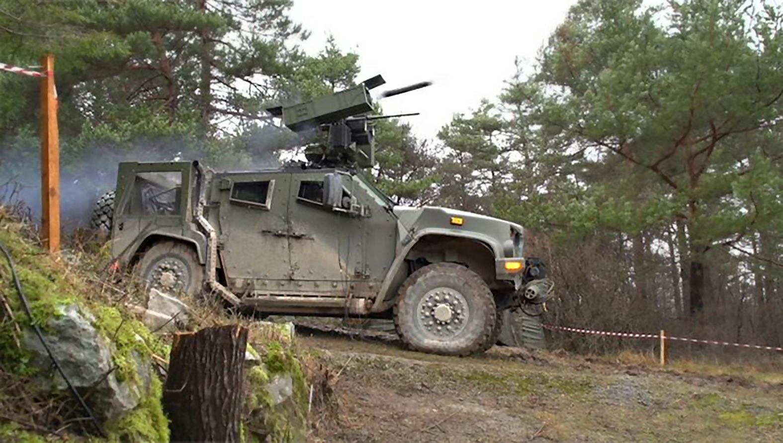 Rafael's SPIKE Missile Successfully Fired from RWS Slovenian Oshkosh ...