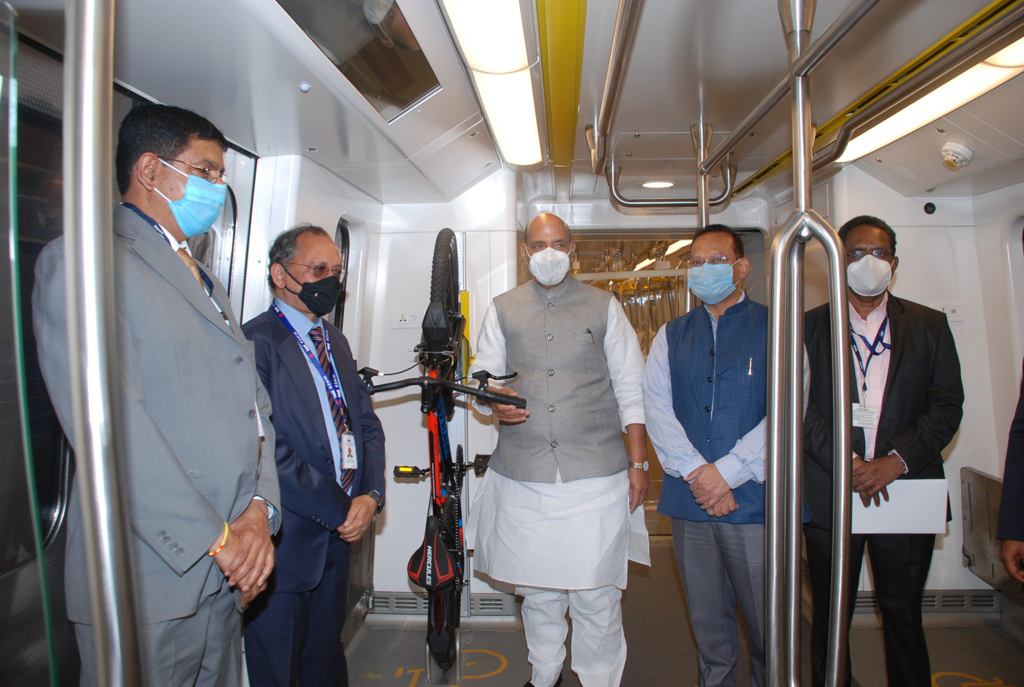 BEML's Driverless Metro Car unveiled - Arabian Defence