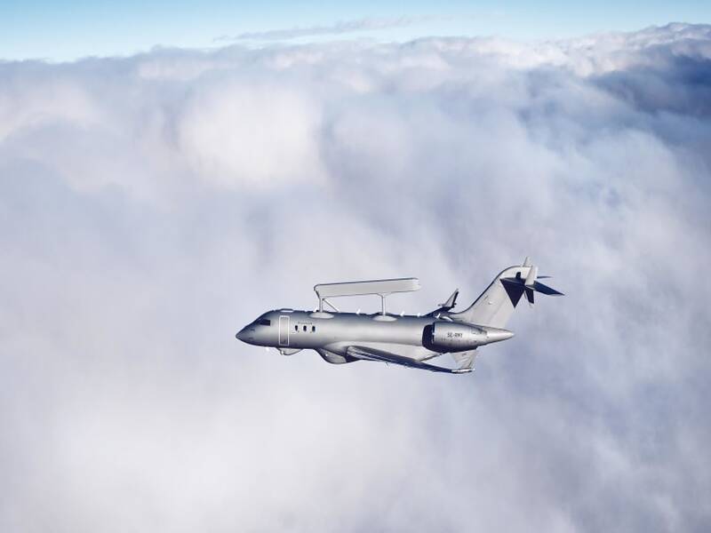 Saab Delivers Third GlobalEye - Arabian Defence