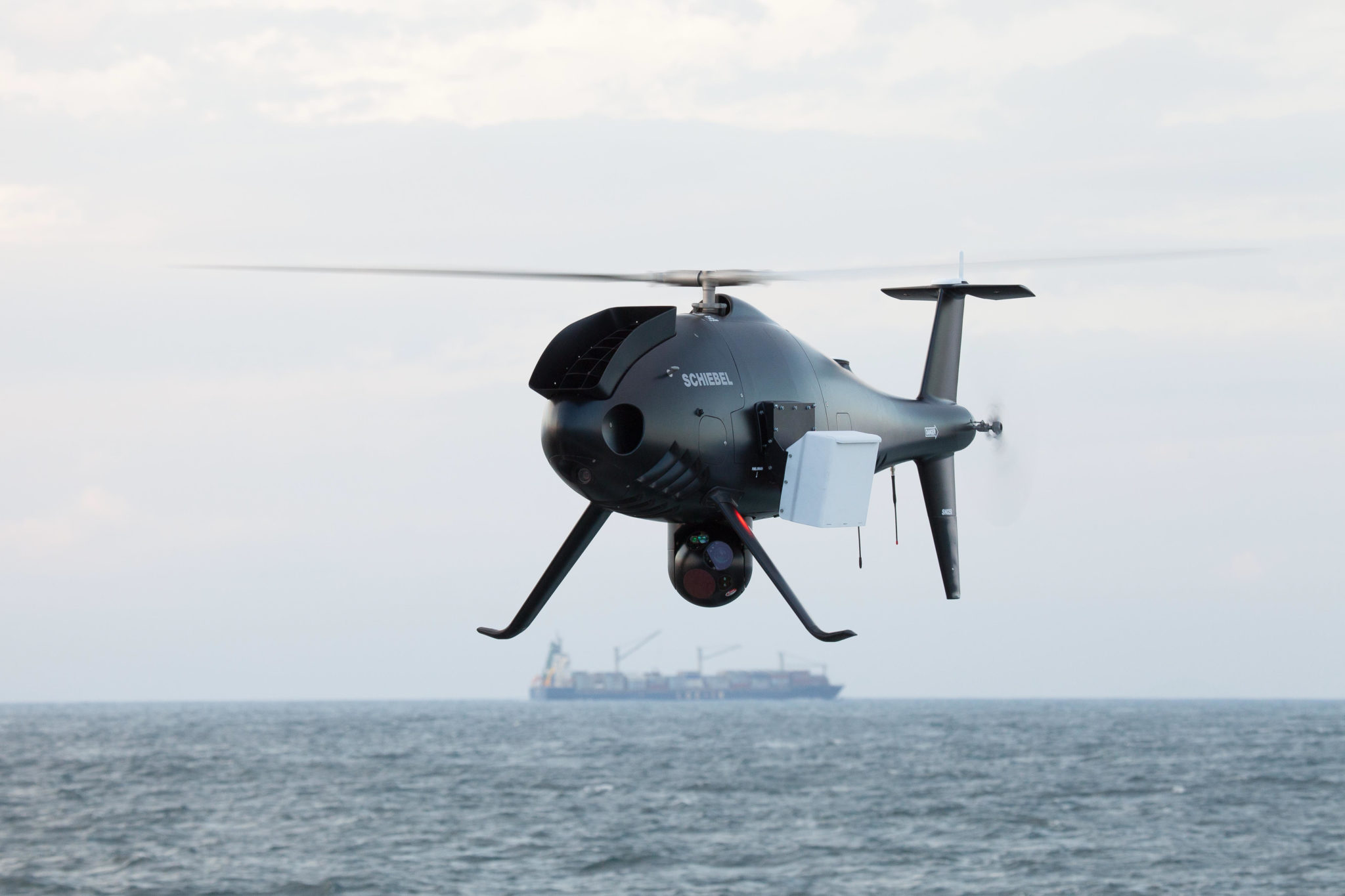 The multi-role, multi-domain UAV solution from Schiebel: The CAMCOPTER ...