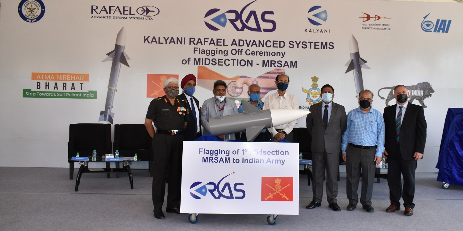 KRAS rolls out the first delivery of 1000 MRSAM Missile Kits for the ...