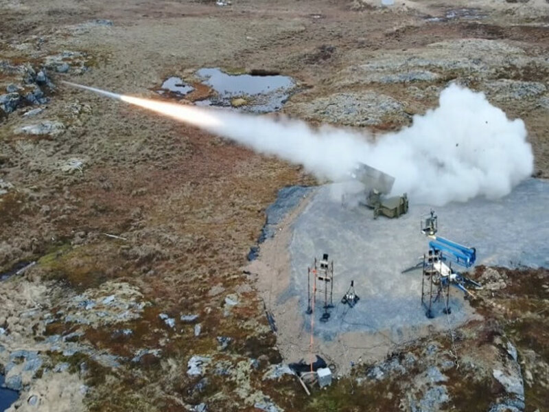 Raytheon, KONGSBERG complete AMRAAM-ER missile live-fire test - Arabian ...