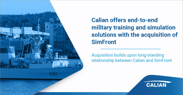 Calian Offers Military Training & Simulation Solutions with Acquisition ...