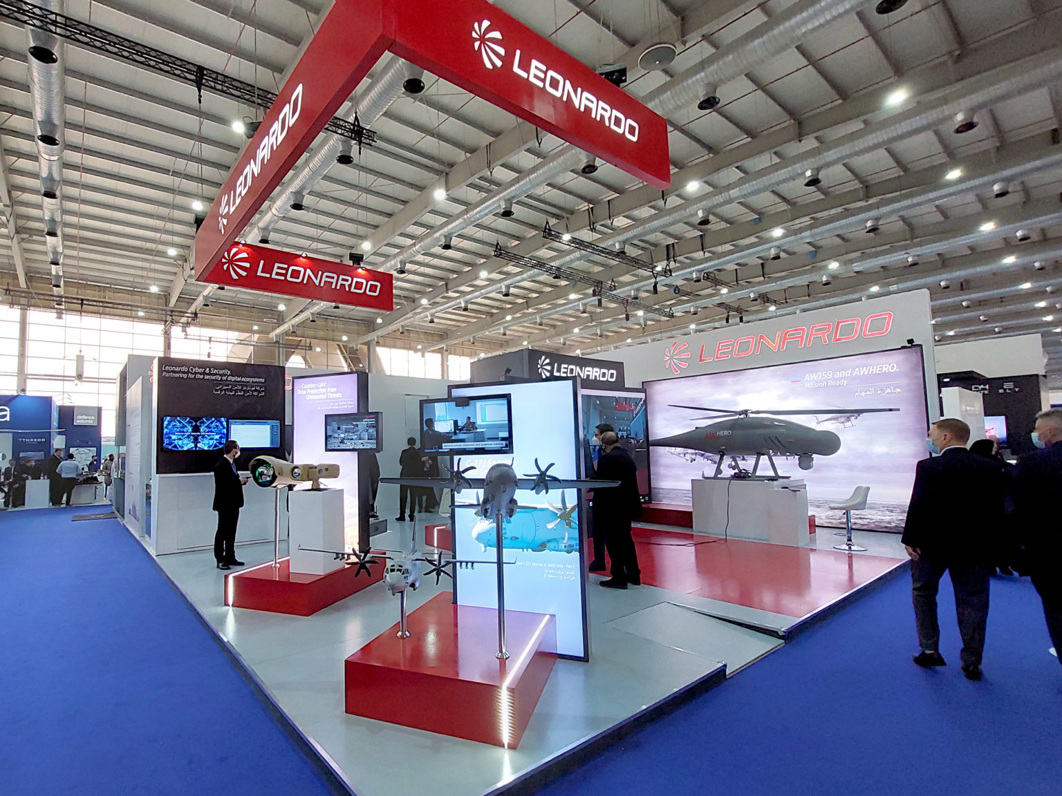 World Defense Show: Leonardo Exhibits Key Technologies - Arabian Defence