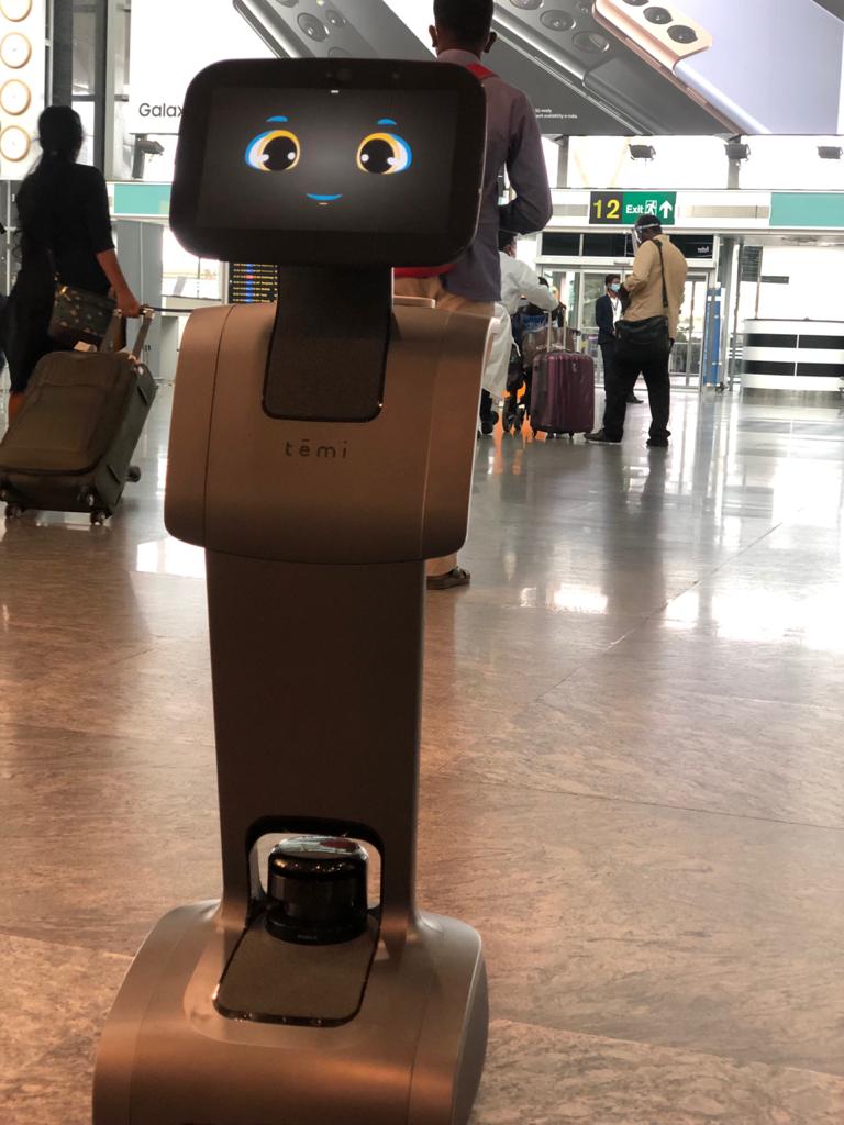 BLR Airport introduces Robots for enhanced Passenger Experience ...