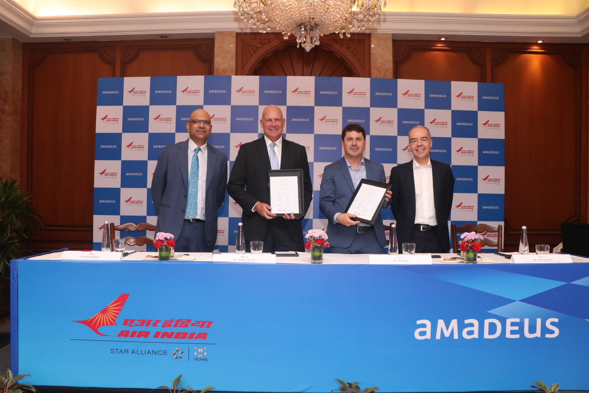 Tata Group selects Amadeus to power Air India’s passenger service ...