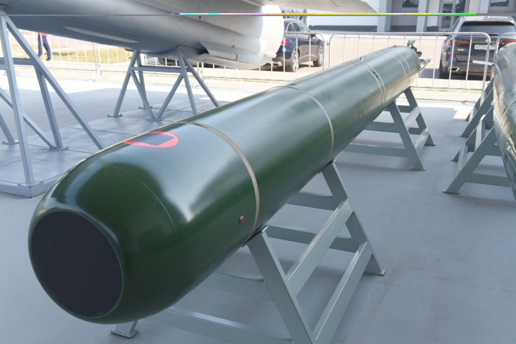 Russia sets New Benchmark in Electric Torpedo with ET-1E - Arabian Defence