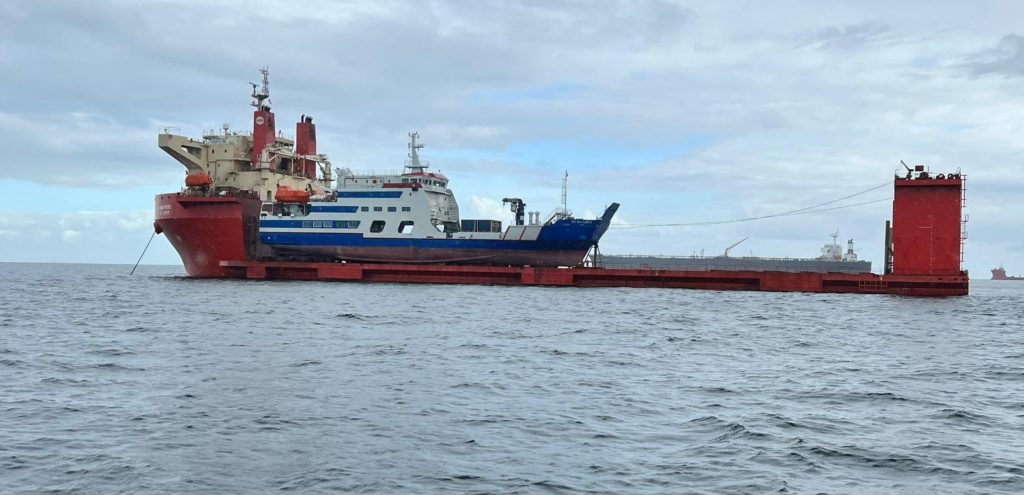 MV Ma Lisha berths at Georgetown with good wishes from India - Arabian ...