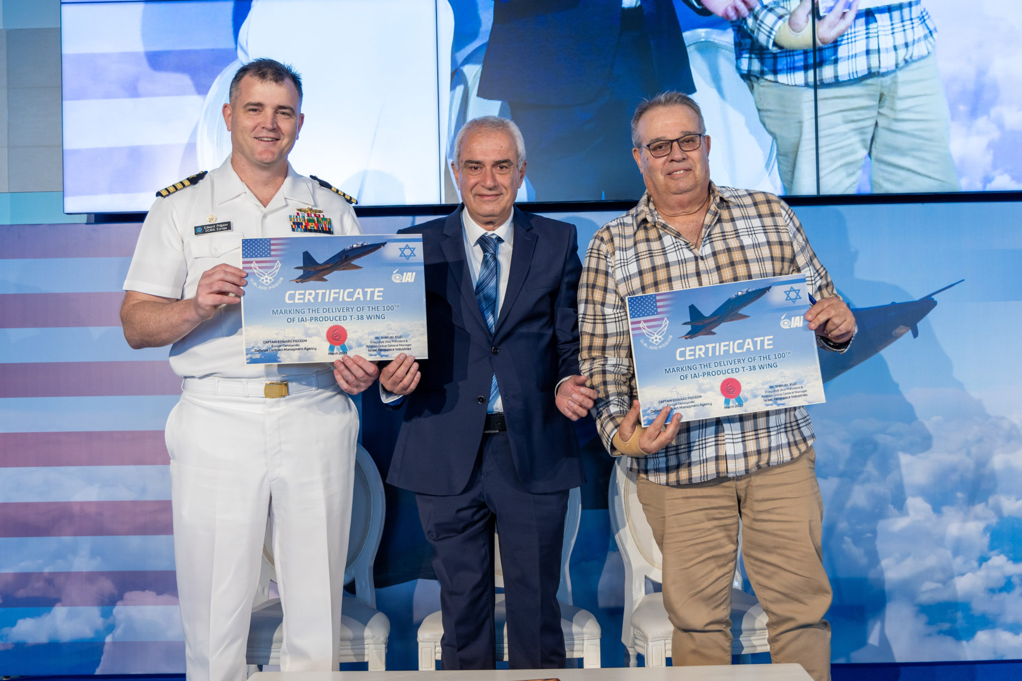 IAI Delivers 100th Wing for the United States Air Force T-38 Jet ...