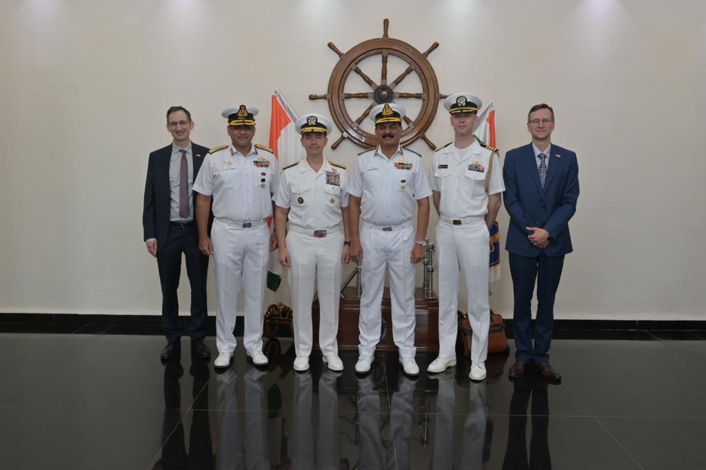 US Naval Delegation Visits Western Naval Command, Mumbai - Arabian Defence