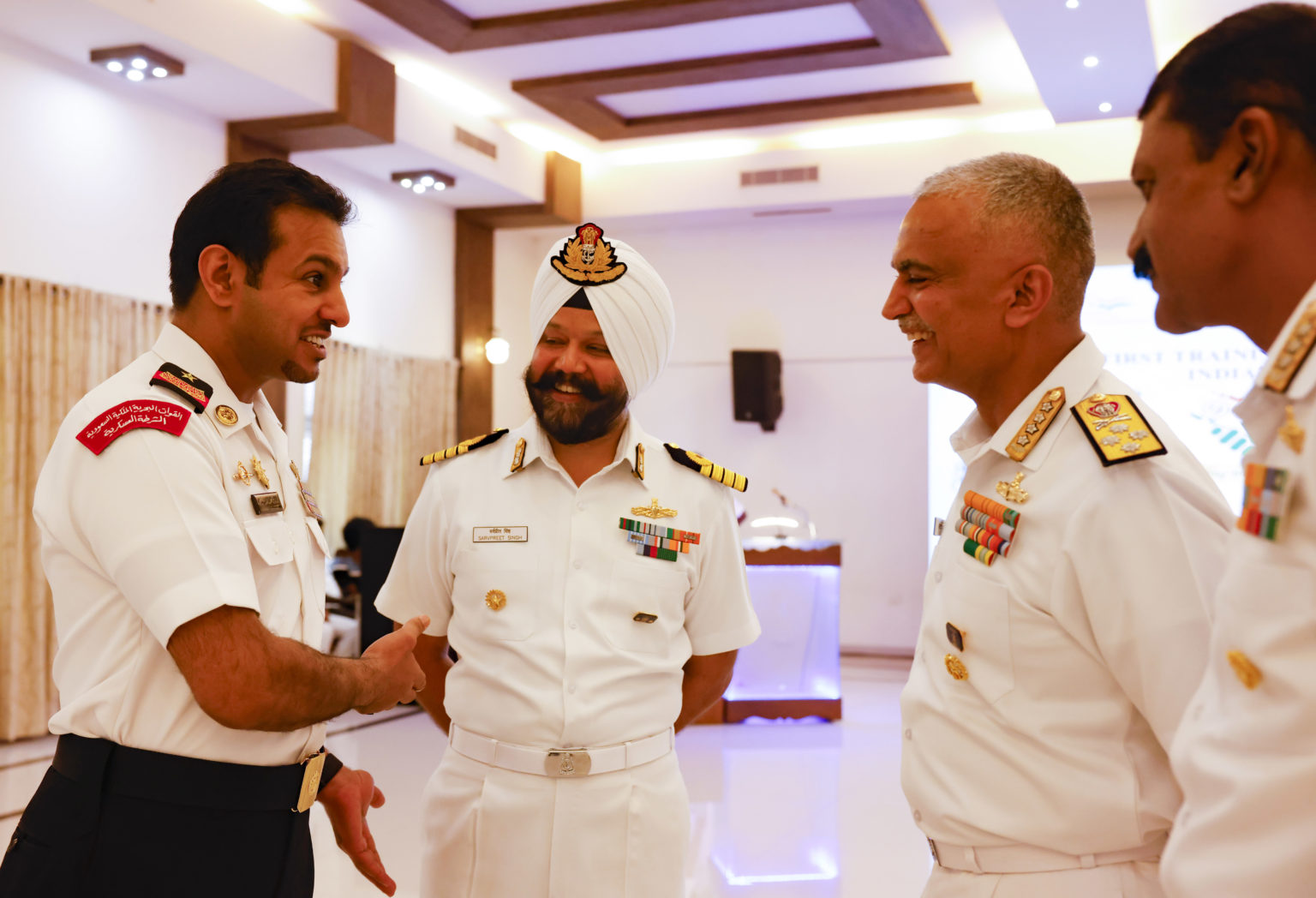 CNS meets Royal Saudi Naval Force cadets at Southern Naval Command ...