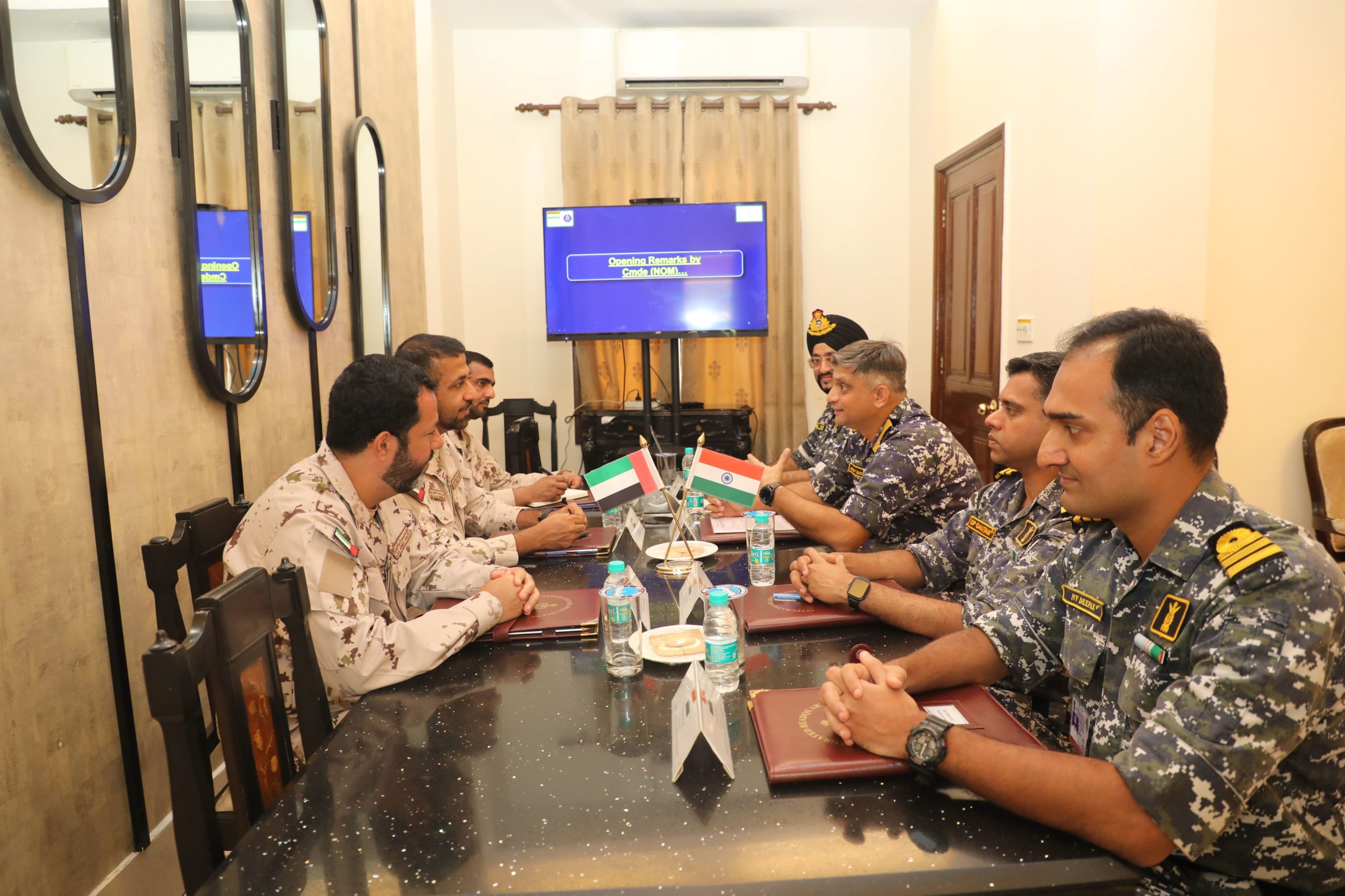 UAE Navy SME Delegation Visits Indian Navy Facilities - Arabian Defence