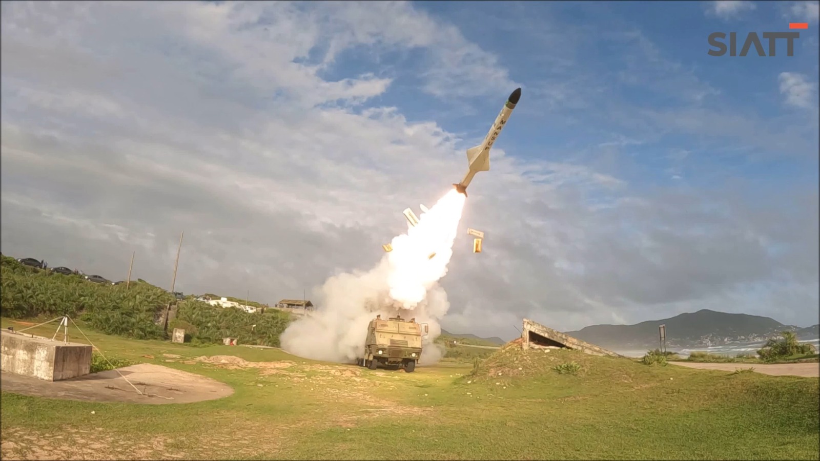 Brazilian Navy Launches MANSUP Missile in Historic Test - Arabian Defence