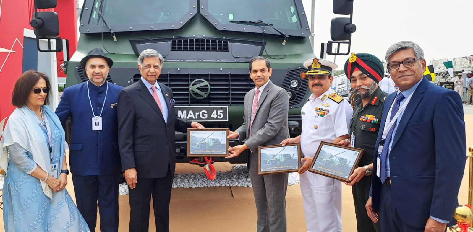 Kalyani Group Unveils MArG 155mm/45 Cal Mounted Gun System at IDEX 2025 ...