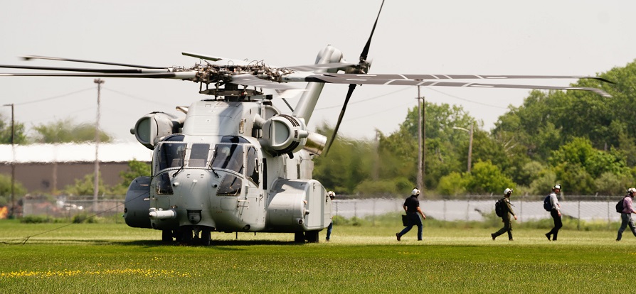 GE Aerospace Hosts CH-53 Helicopter powered by T408 Engines - Arabian ...