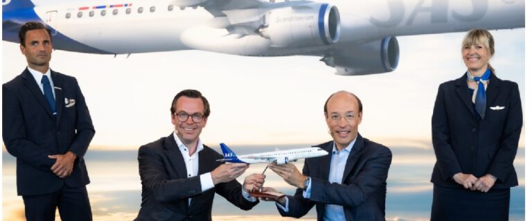 SAS places record order for 55 Embraer aircraft - Arabian Defence