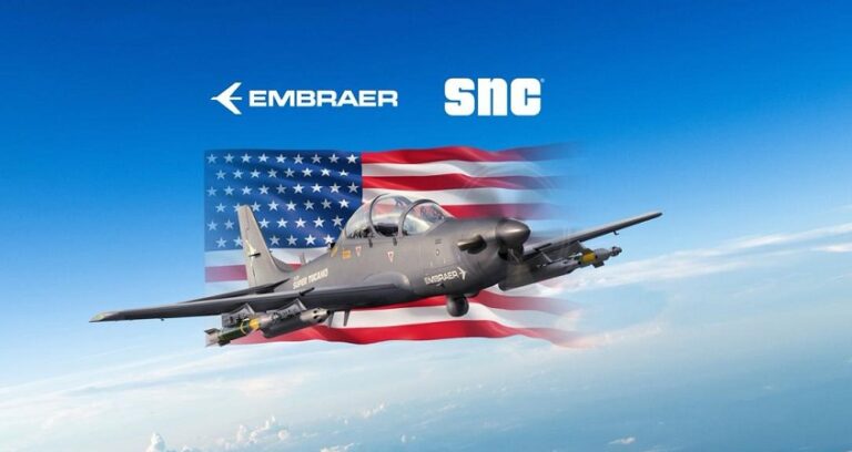 Embraer, SNC sign A-29 Super Tucano purchase agreement - Arabian Defence