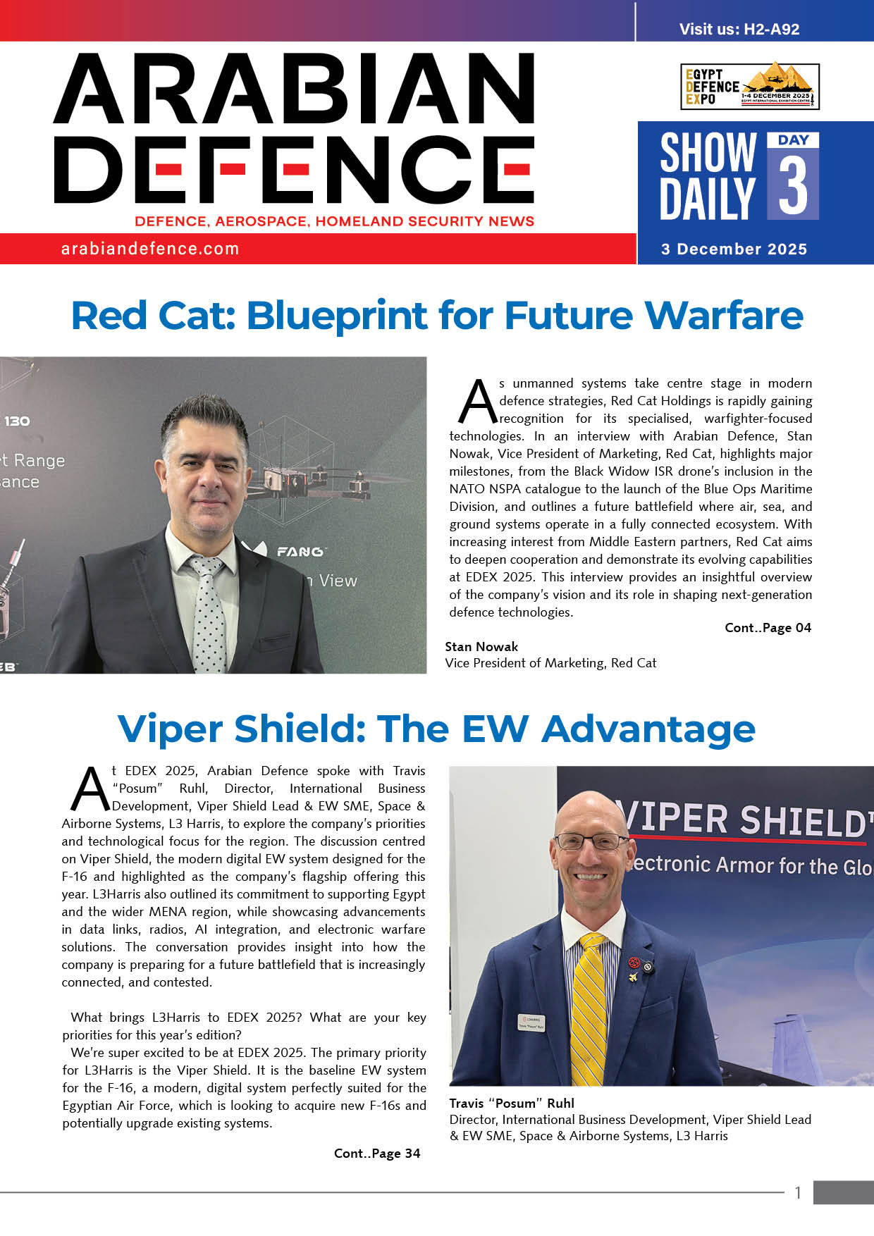 Arabian Defence - Defence, Aerospace, Homeland Security News