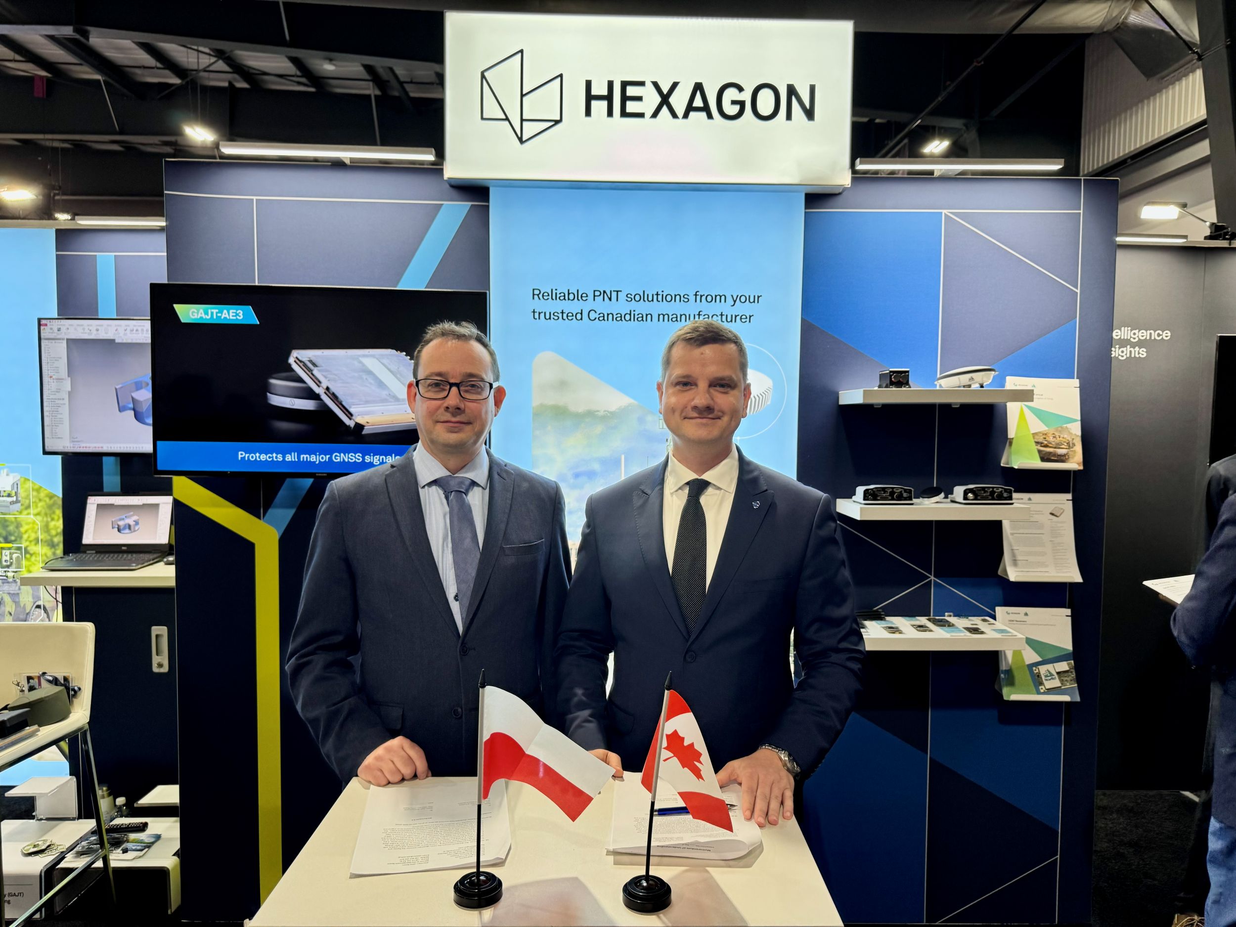 WB GROUP and Hexagon Sign MOU - Arabian Defence
